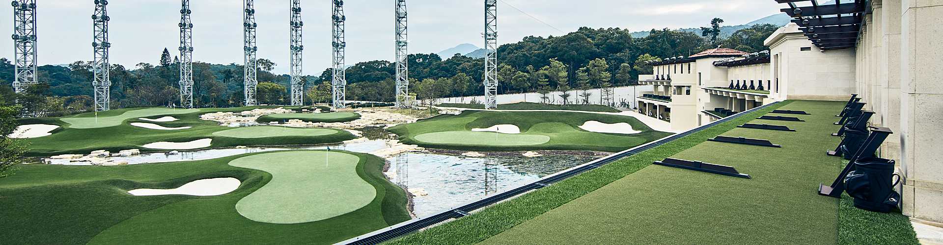 Artificial Putting Greens for Golf Academies & Driving Ranges